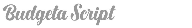 Budgeta Script Font | wfonts.com - download free