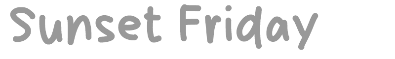 Sunset Friday Font | wfonts.com - download free