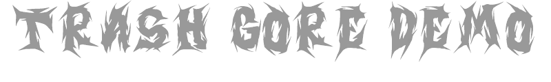 Trash Gore Font | wfonts.com - download free
