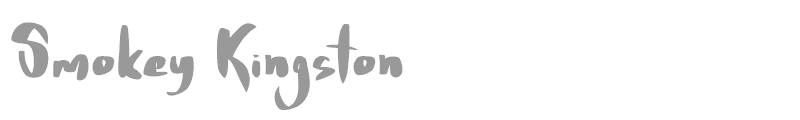 Smokey Kingston Font | wfonts.com - download free
