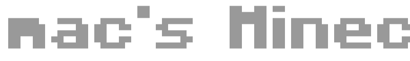 Mac's Minecraft Font | wfonts.com - download free