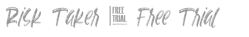 Risk Taker Font | wfonts.com - download free